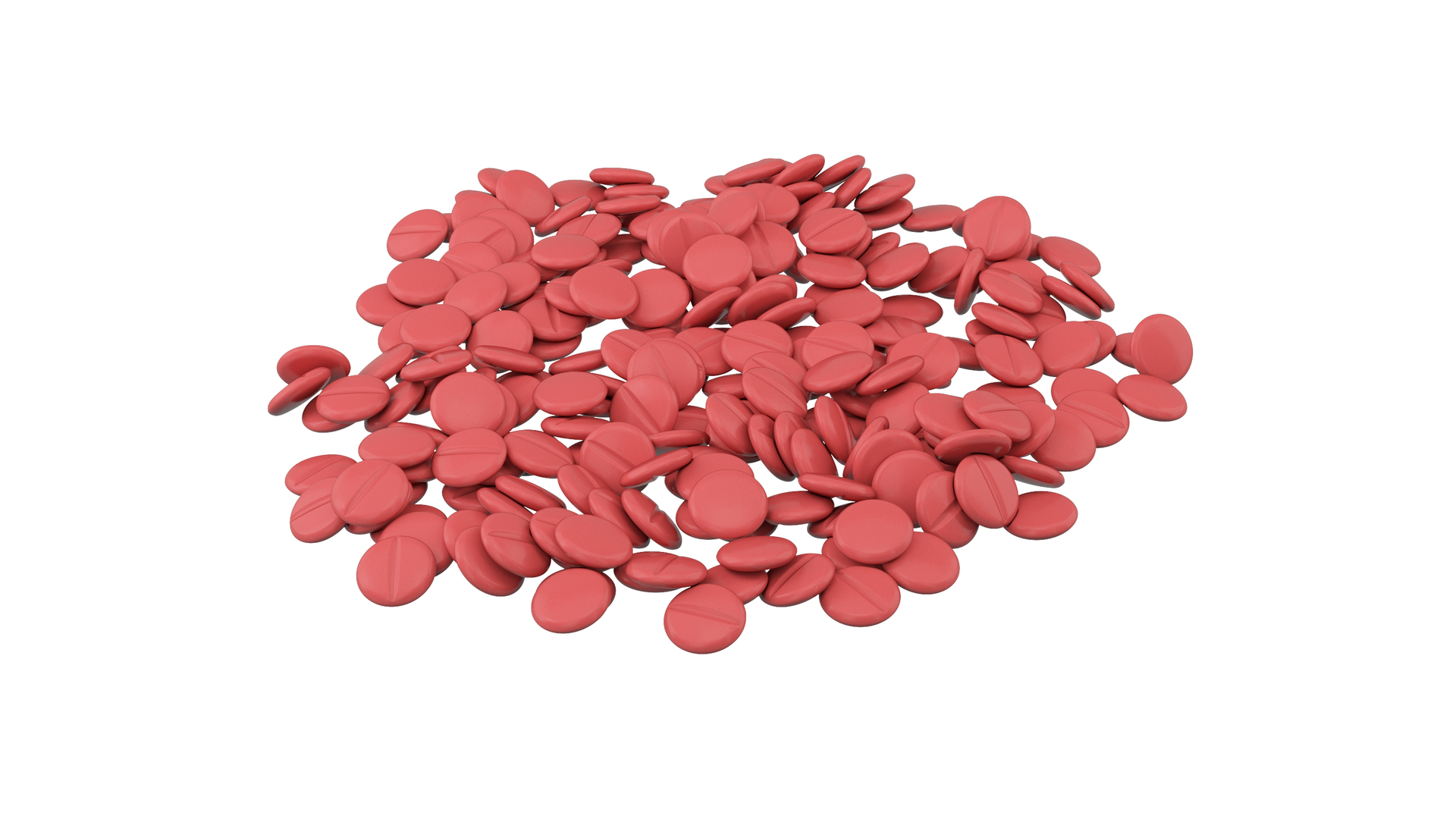 Pill Pile 3D - TurboSquid 2151123