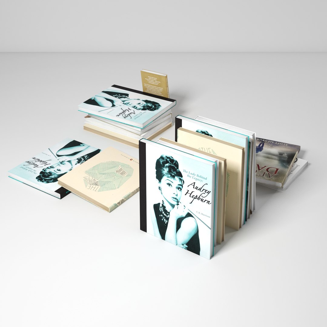 Book Set 3D Model - TurboSquid 1365432