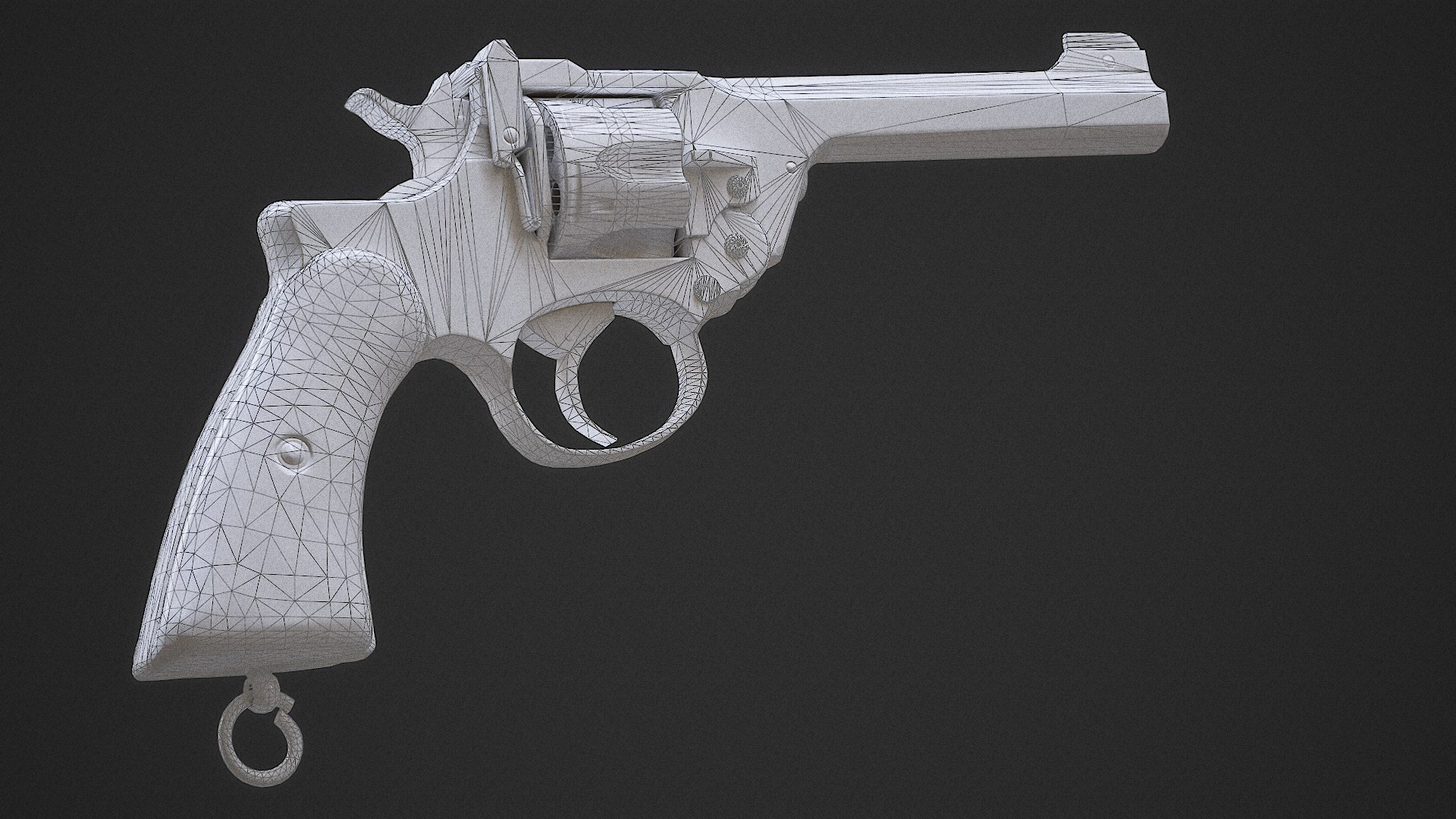 Enfield Revolver 3D Model - TurboSquid 1901035