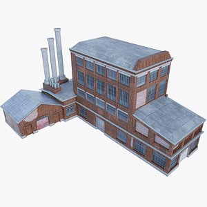 Old Factory Model - TurboSquid 1162638