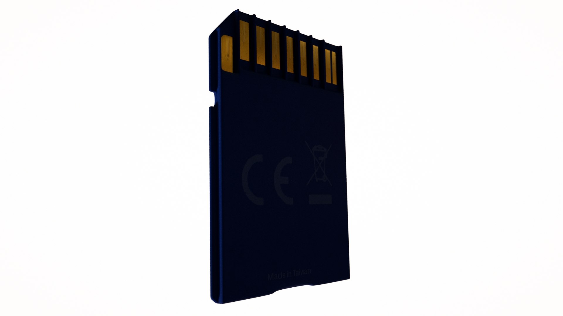 3D SD Card 16GB - TurboSquid 1728474