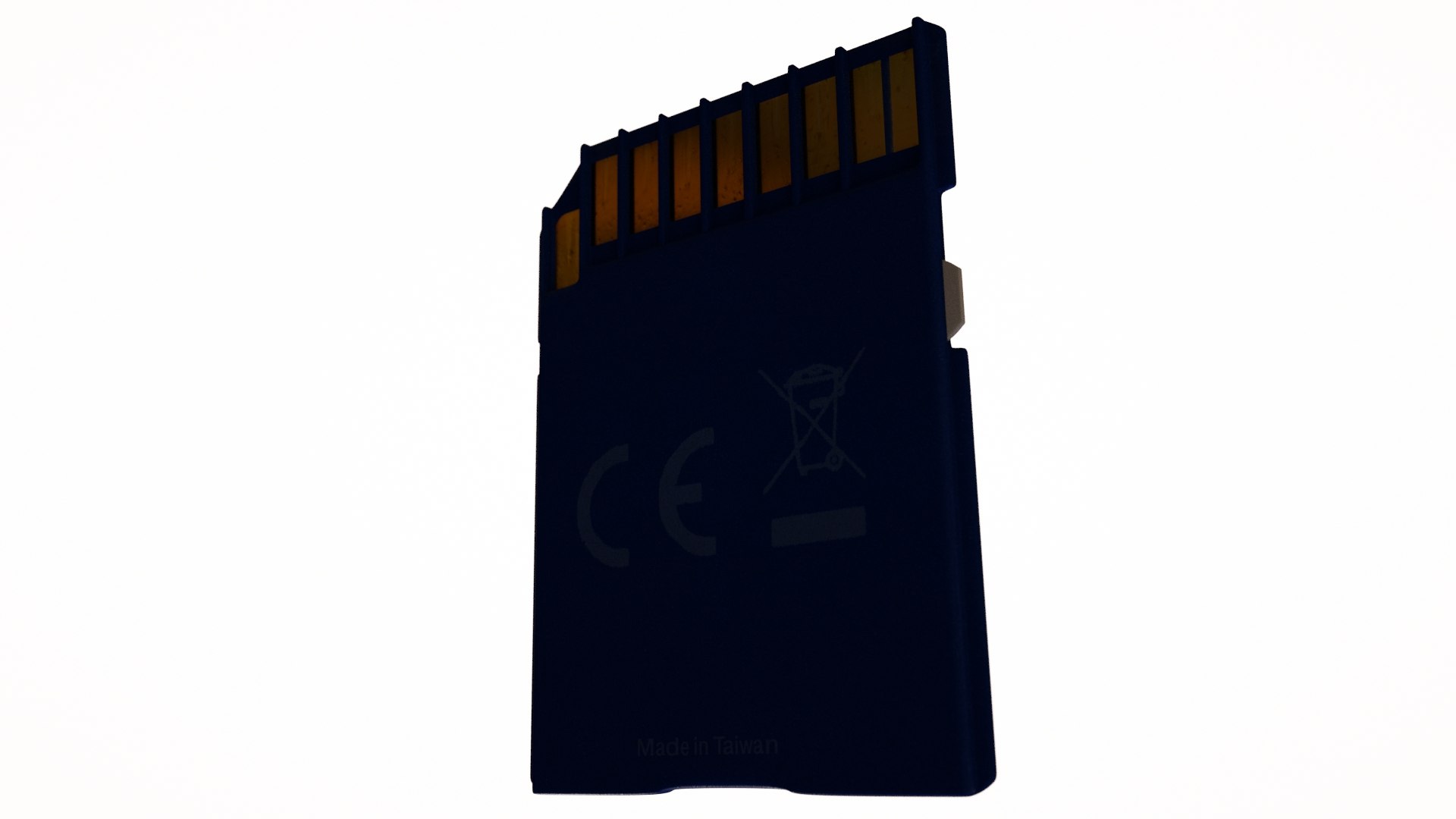 3D SD Card 16GB - TurboSquid 1728474