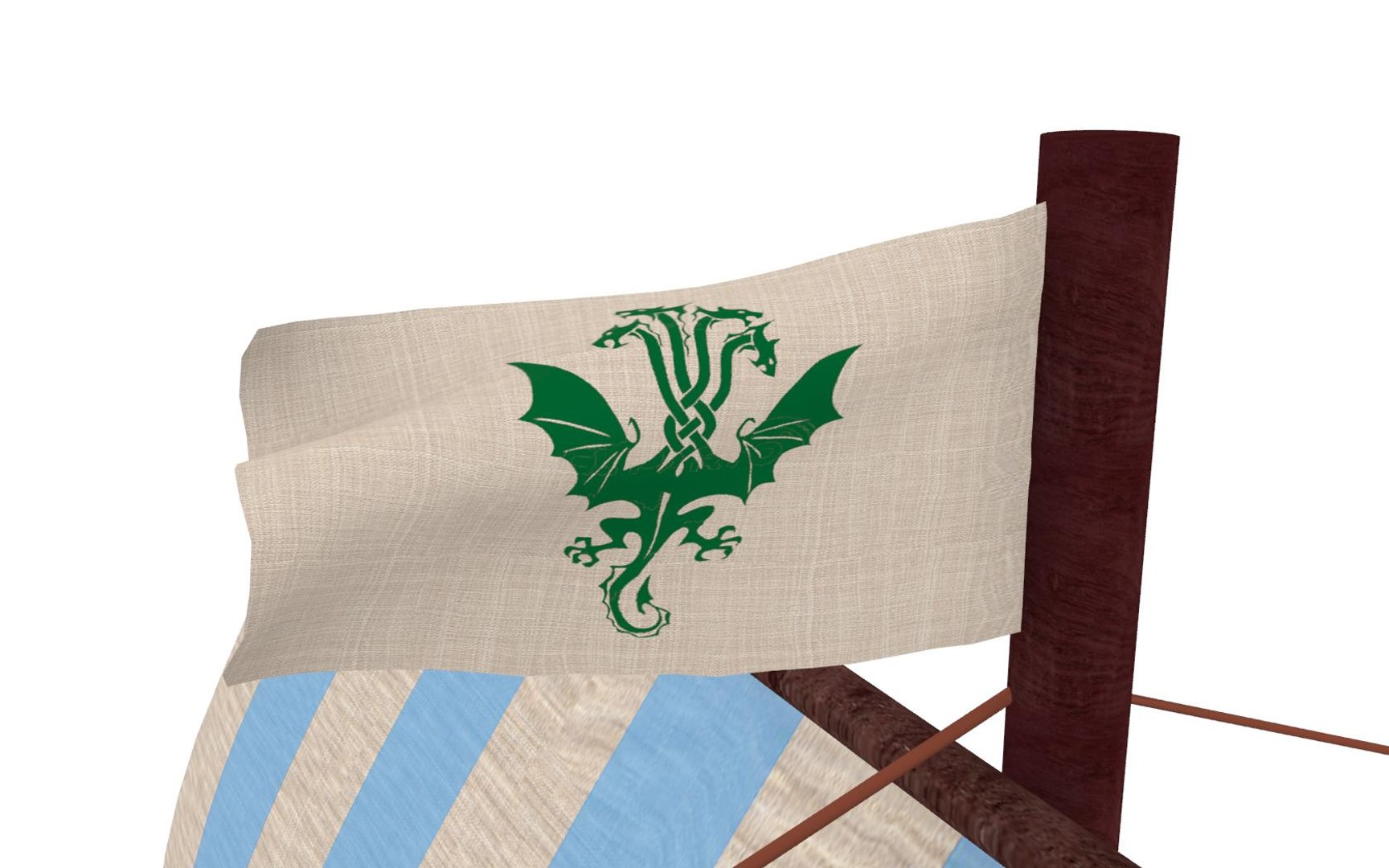 Viking Cargo Ship Knorr 3d Obj