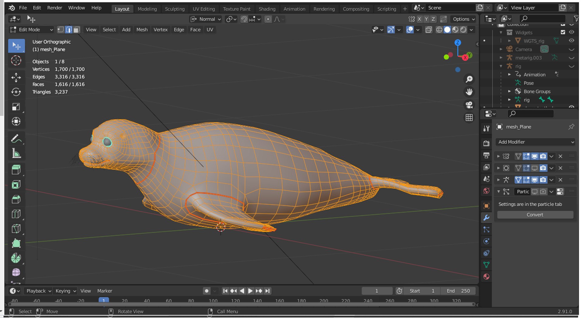 Seal Animal 3D Model - TurboSquid 1744116