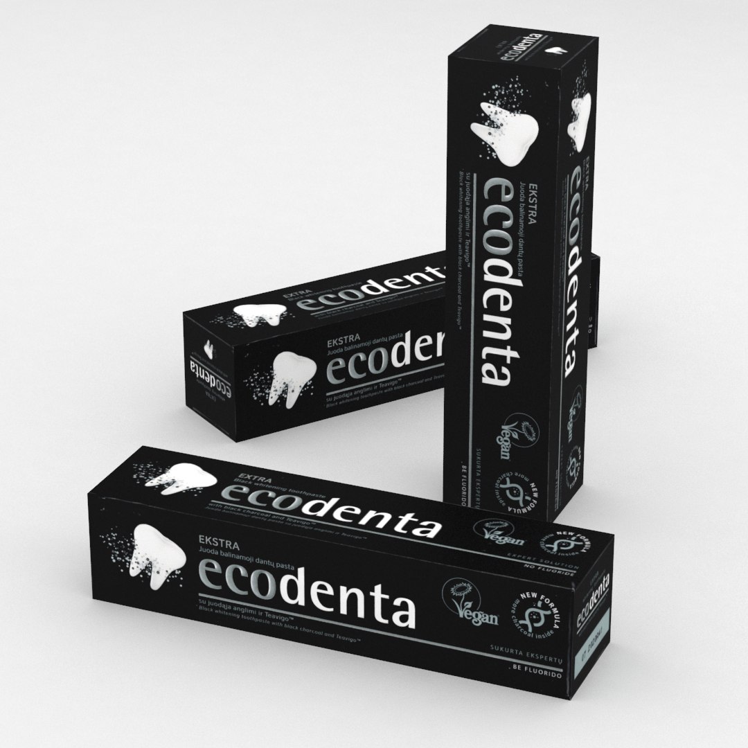 3D Toothpaste Model - TurboSquid 1333407