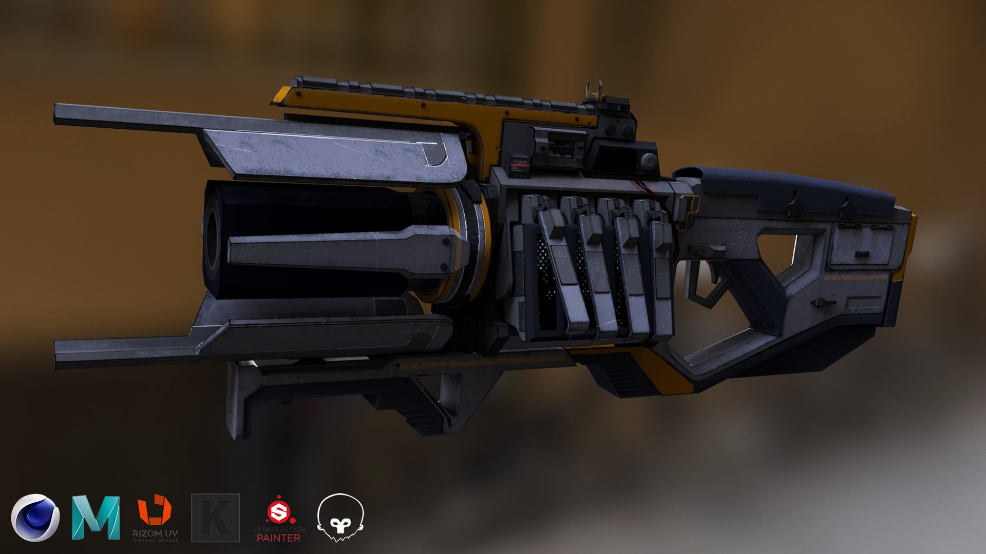 Apex Legends Charge Rifle - TurboSquid 2106543