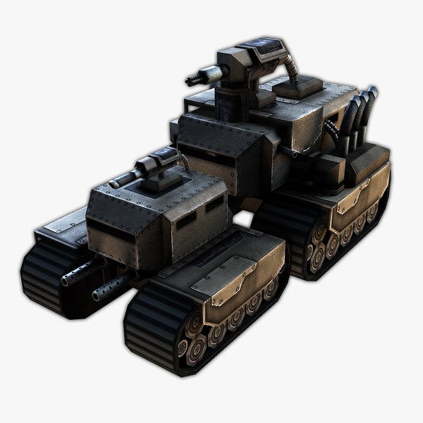Science Fiction Tank 3D Models for Download | TurboSquid