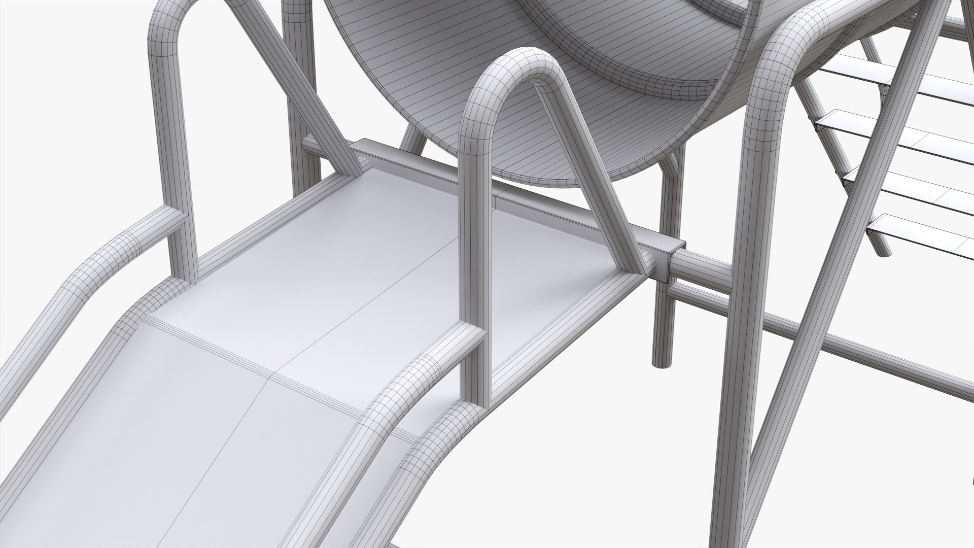 Playground Barrel Slide 02 3D Model - TurboSquid 1877127