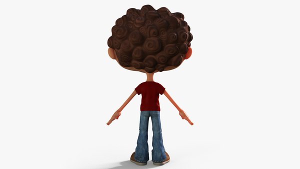 3D Billy Cartoon Boy model - TurboSquid 1744794