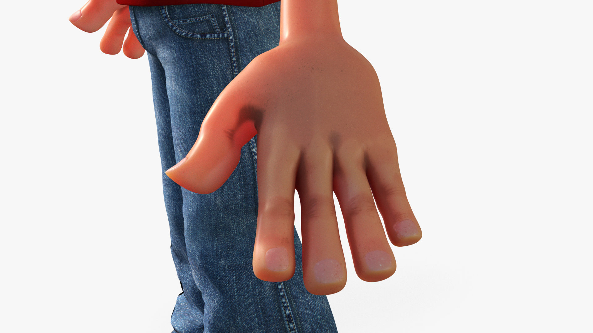 3D Billy Cartoon Boy model - TurboSquid 1744794