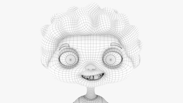 3D Billy Cartoon Boy model - TurboSquid 1744794