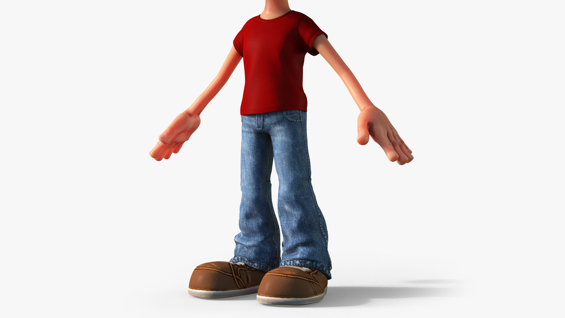3D Billy Cartoon Boy model - TurboSquid 1744794