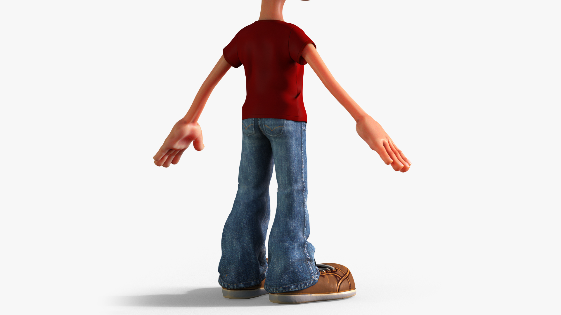 3D Billy Cartoon Boy model - TurboSquid 1744794