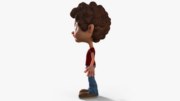 3D Billy Cartoon Boy model - TurboSquid 1744794