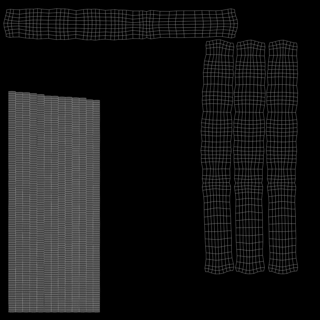 Full Female Rapper Outfit 3D Model - TurboSquid 2074441