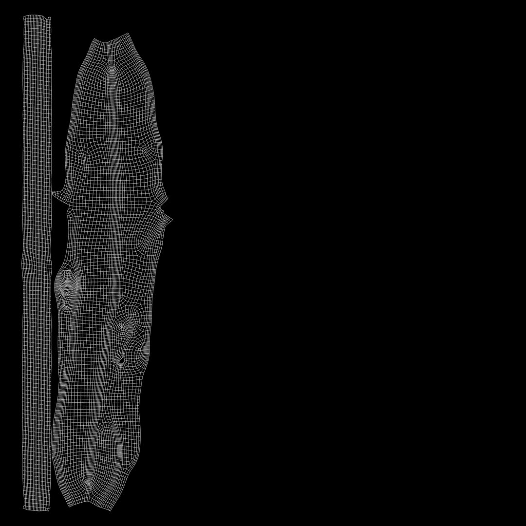 Full Female Rapper Outfit 3D Model - TurboSquid 2074441