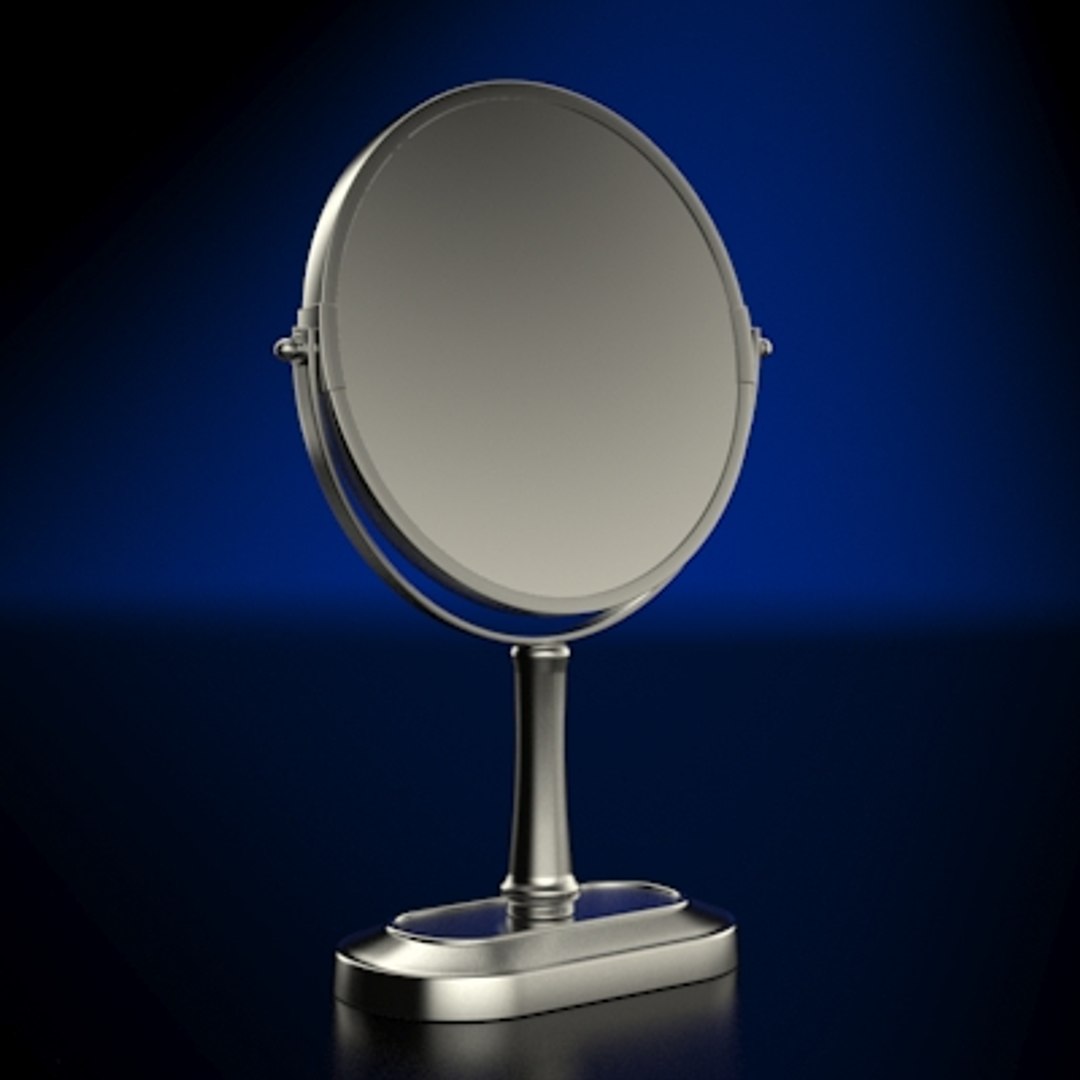 3d Model Vanity Mirror Scale Accurate