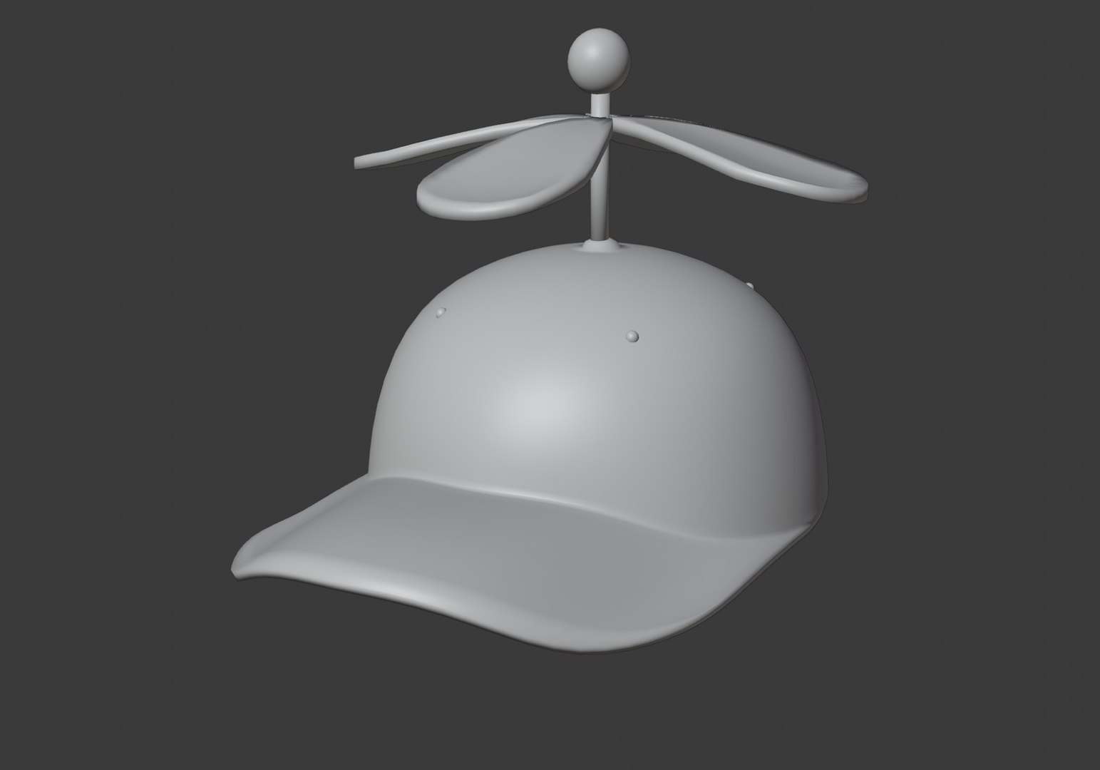 Colorful Cartoon Cap 3D Model - TurboSquid 1893214