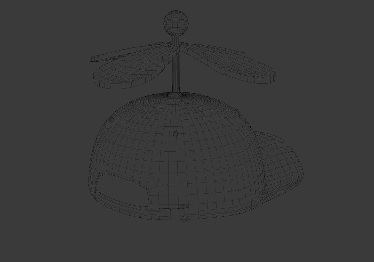 Colorful Cartoon Cap 3D Model - TurboSquid 1893214