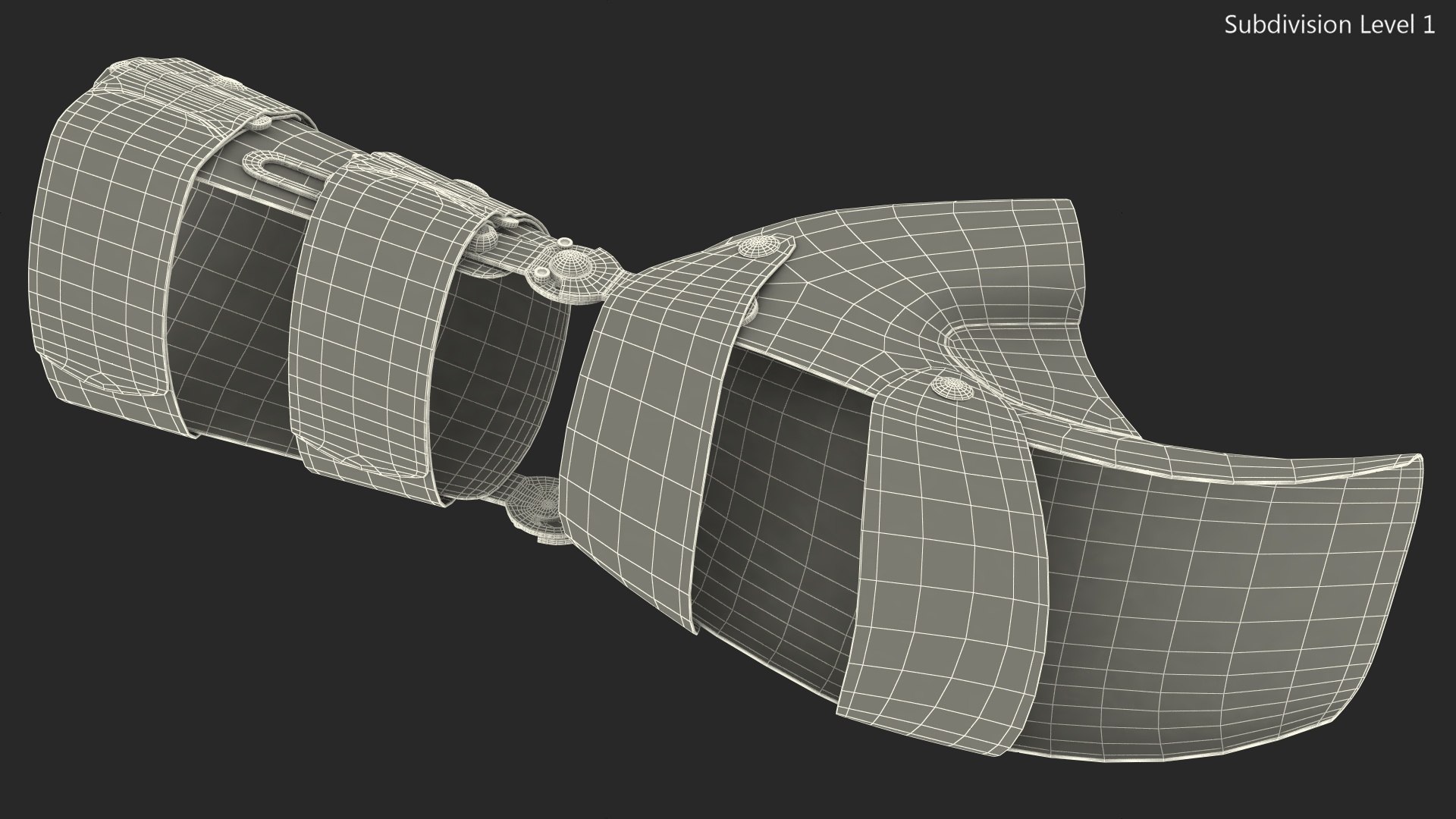 Articulated Wrist Orthosis Model - TurboSquid 2040408