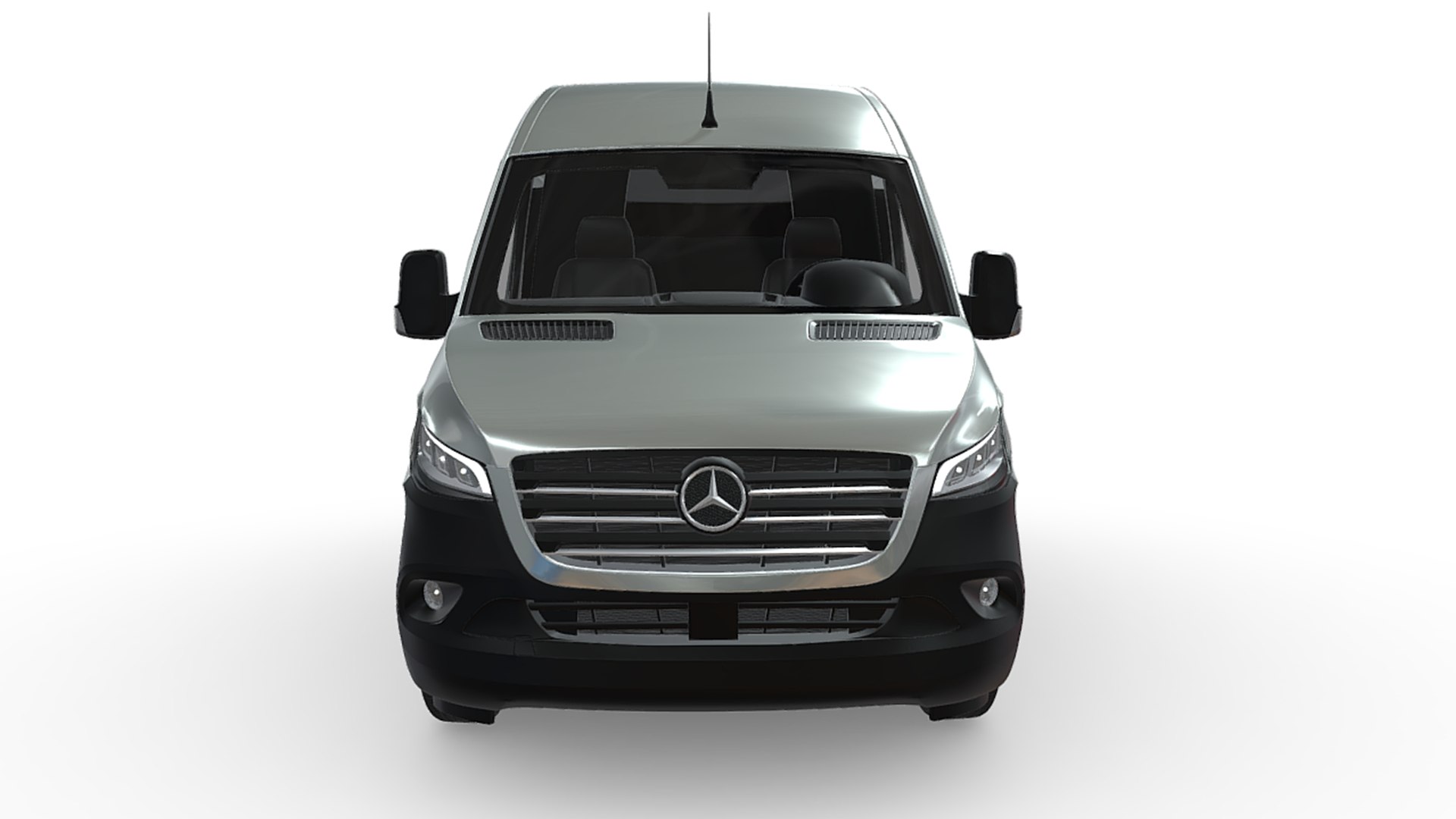 New Mercedes-Benz Sprinter Passenger Van L2 H2 3D Model - TurboSquid ...