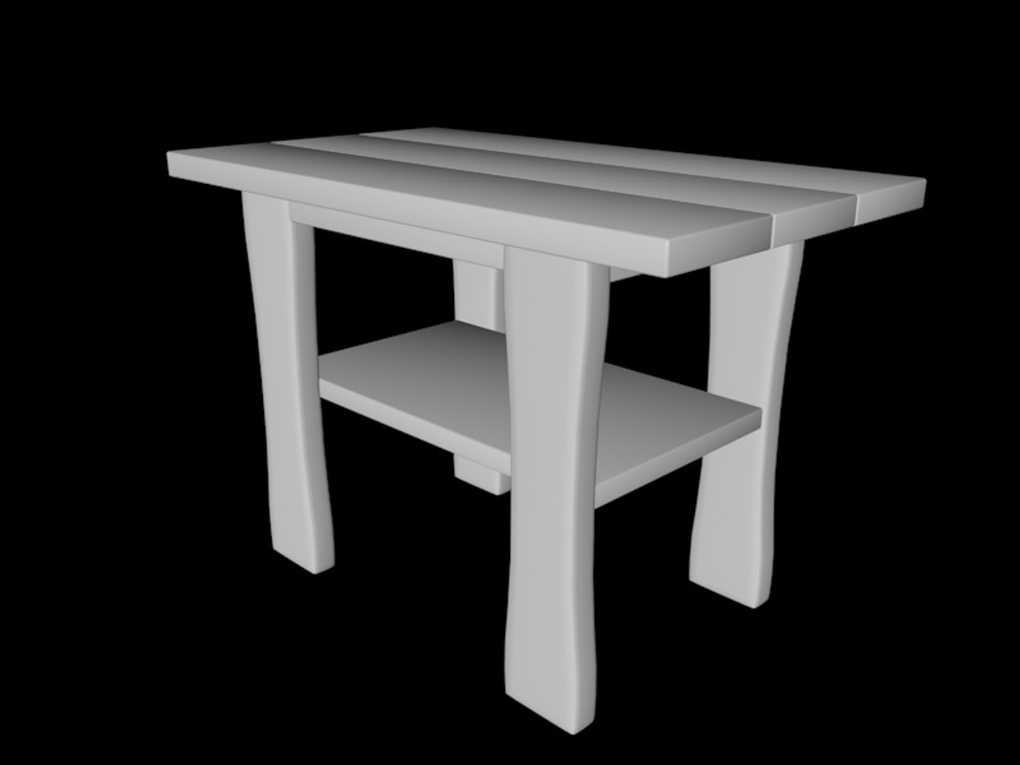3d Model Of Table