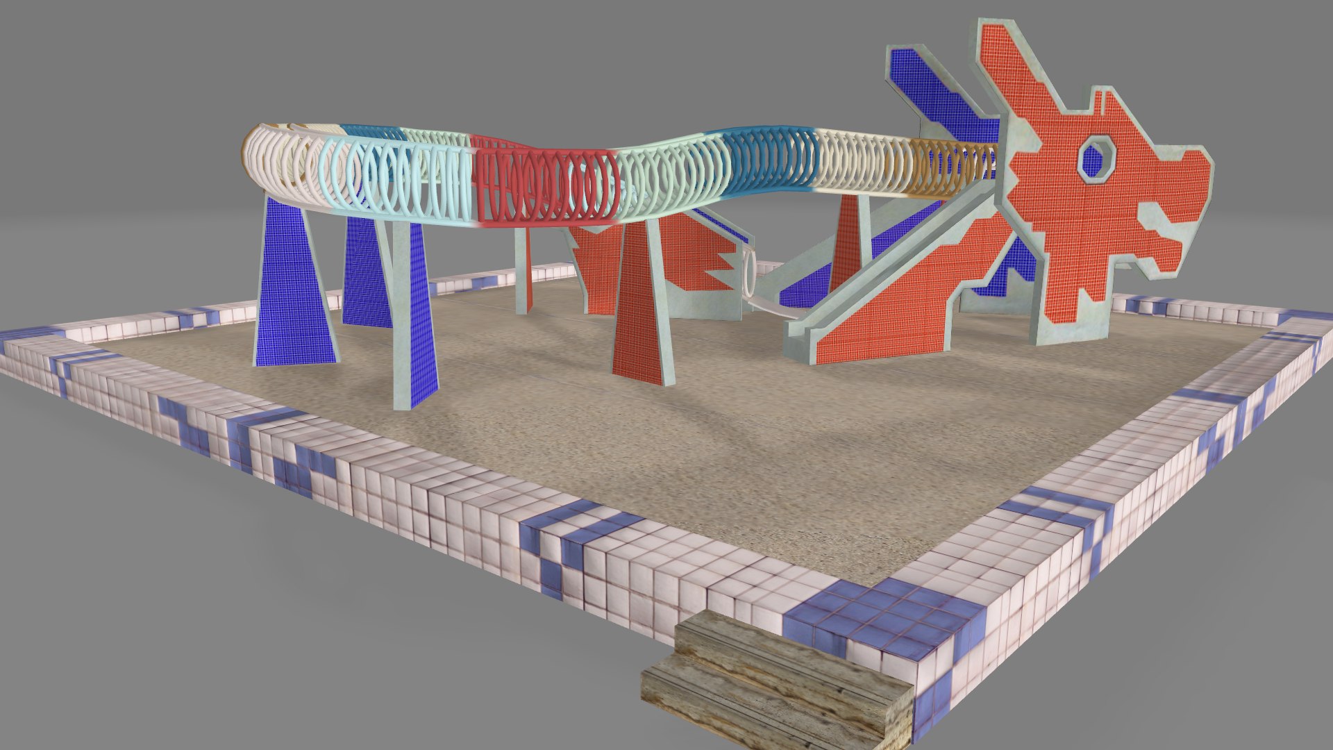 3D Sg50 Dragon Playground - TurboSquid 1703805
