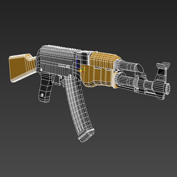 3D ak-47 ak model - TurboSquid 1353625