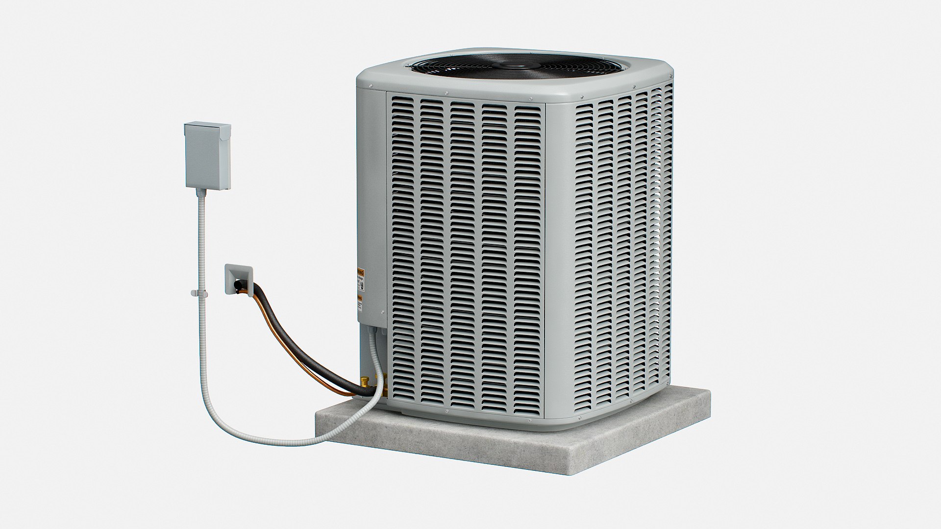 3D AC Unit V2 - TurboSquid 2395127