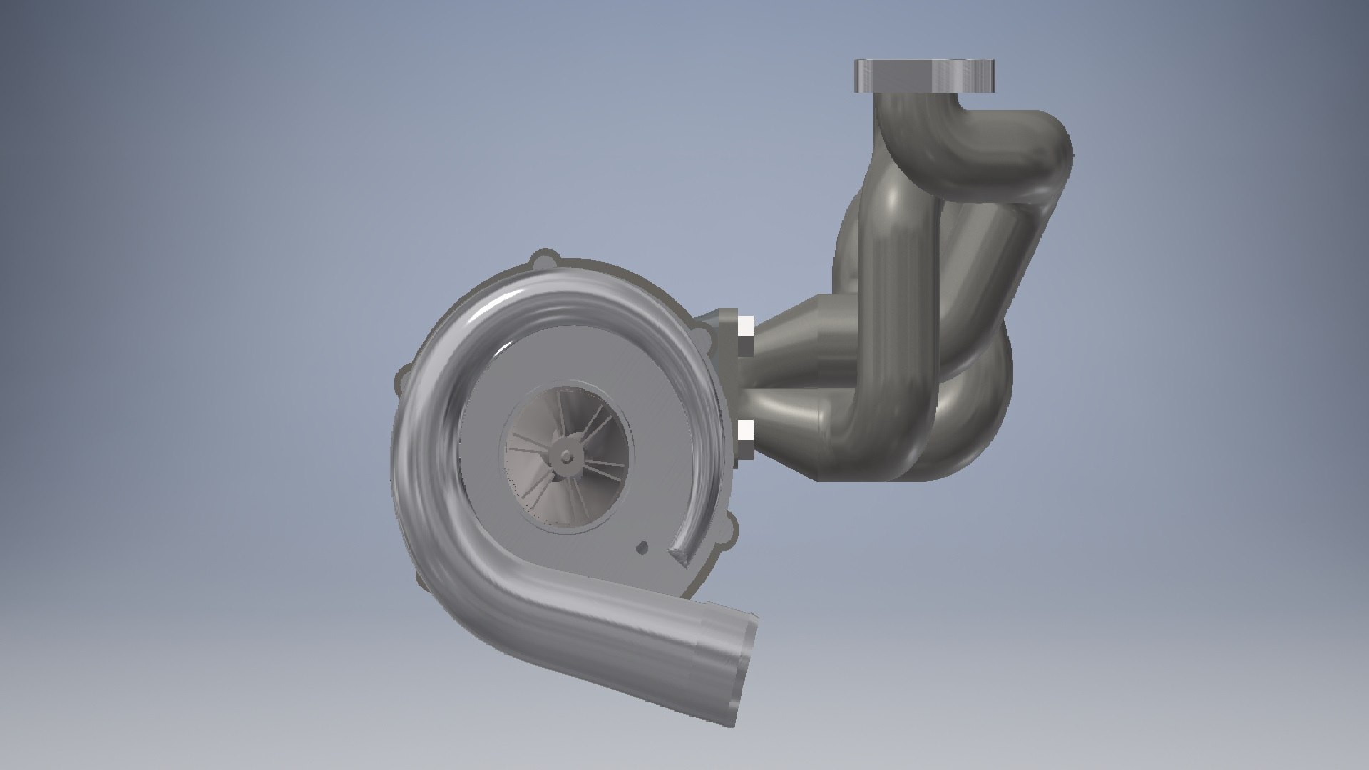 Vehicle Turbocharger Assembly Model - TurboSquid 2315112