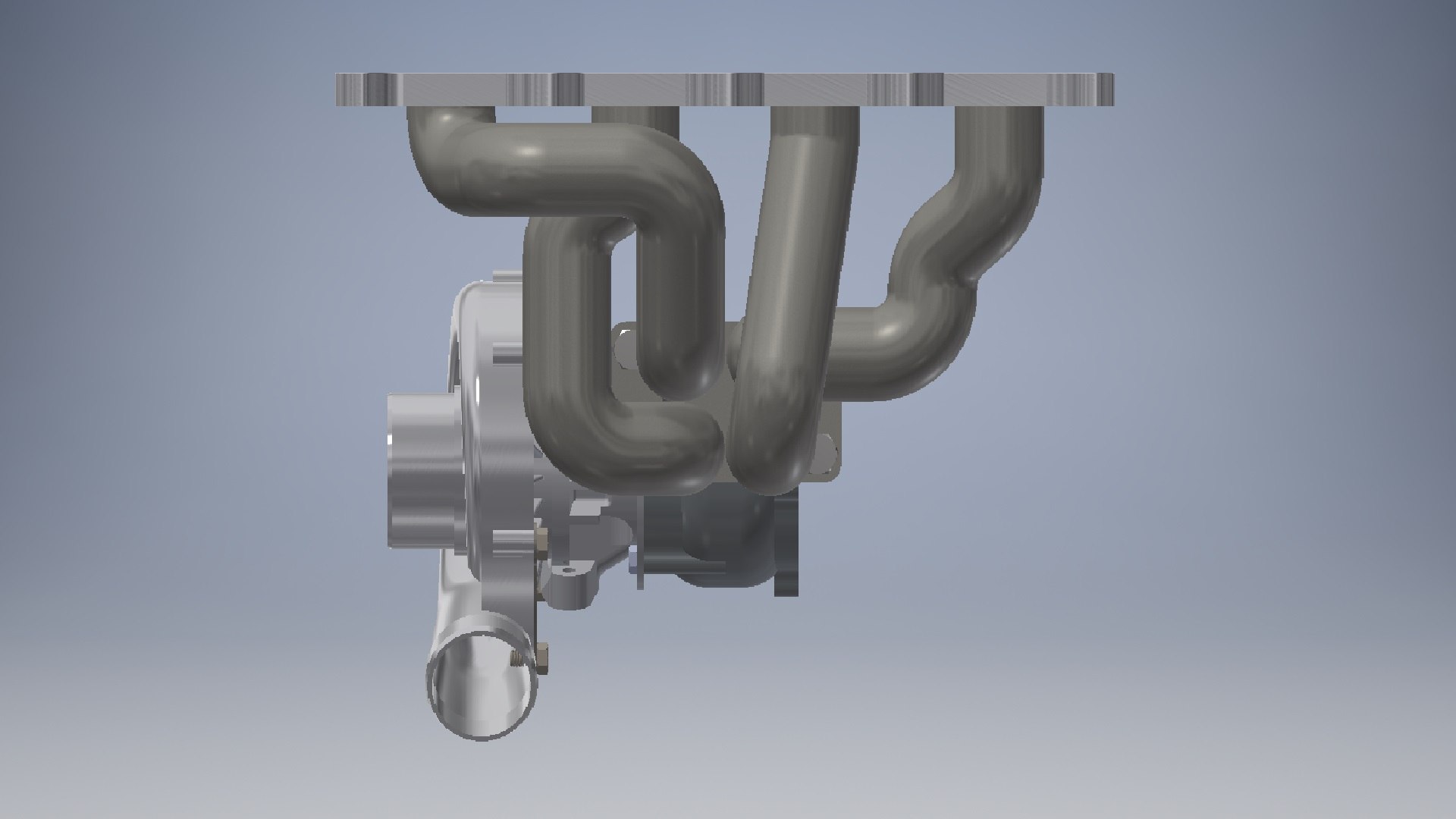 Vehicle Turbocharger Assembly Model - TurboSquid 2315112