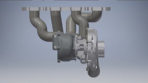 3D Turbocharger Models - Browse & Download Formats - TurboSquid