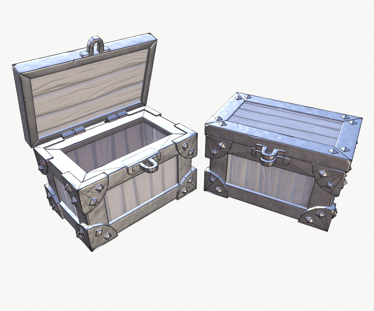 3D stylized chest - TurboSquid 1245832