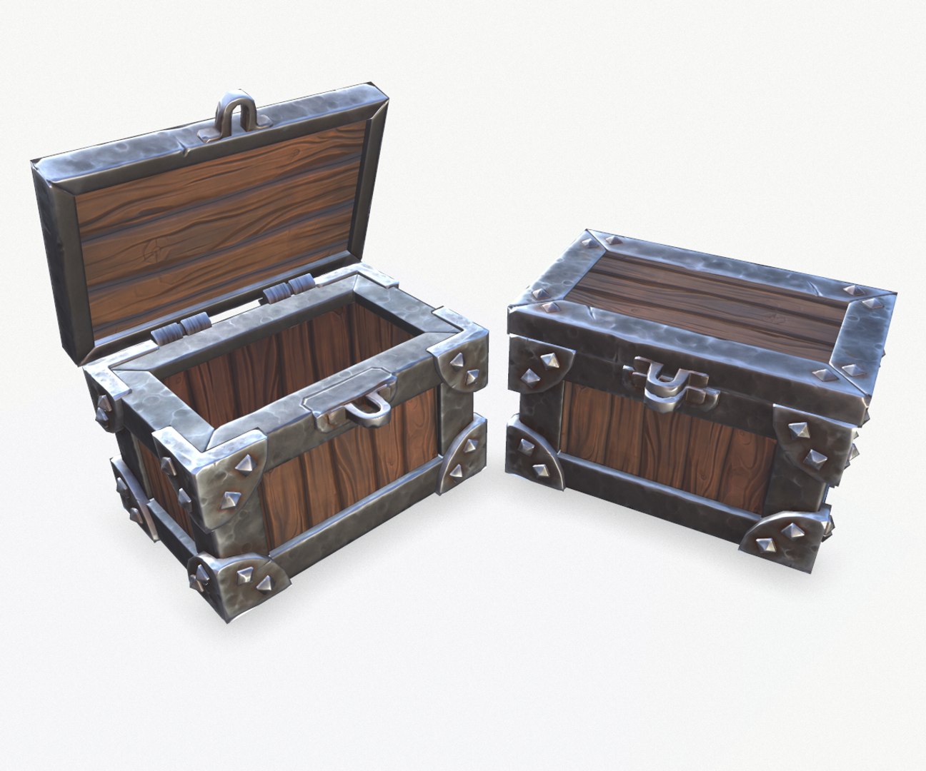 3D stylized chest - TurboSquid 1245832