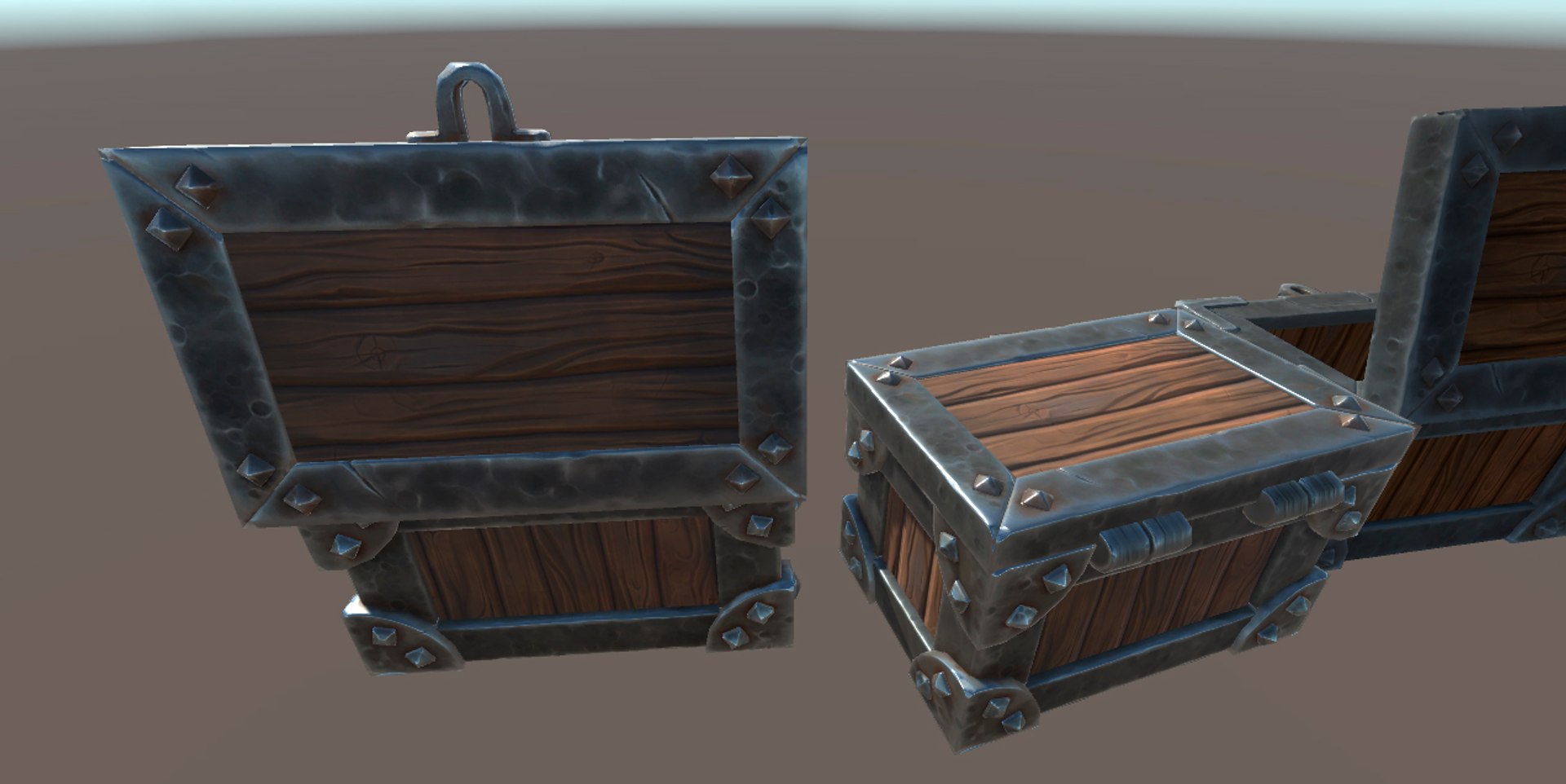 3D stylized chest - TurboSquid 1245832