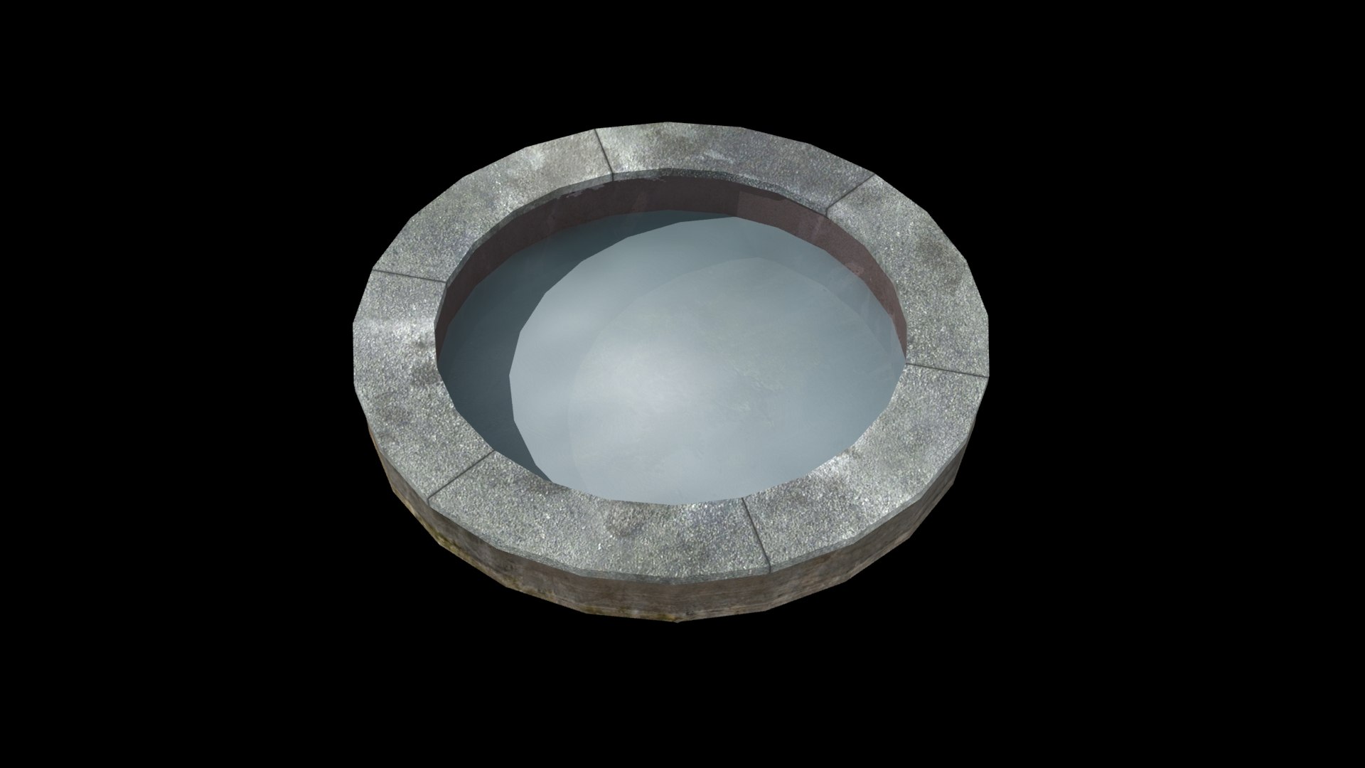 3D Well model - TurboSquid 2059891