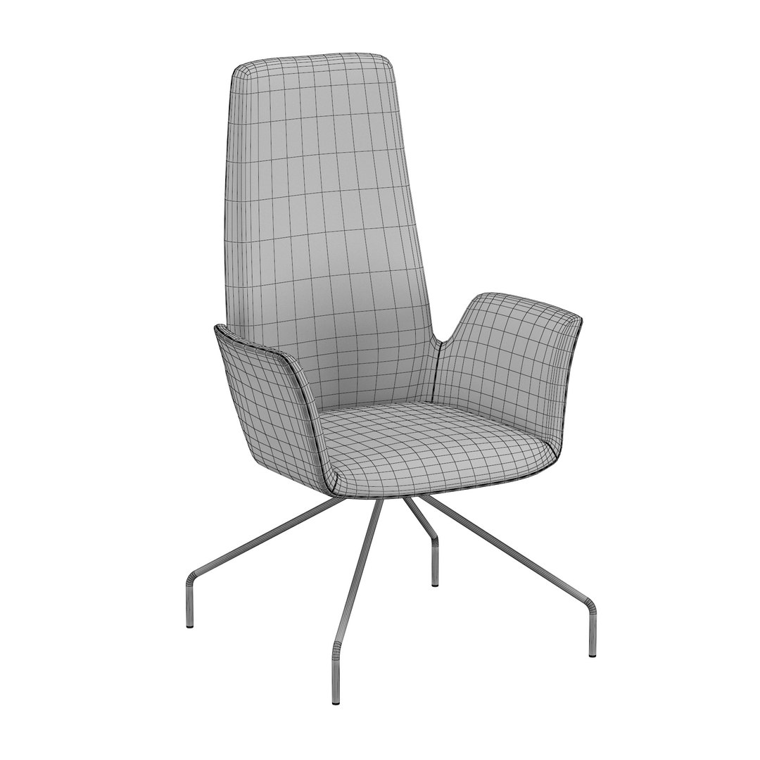 3D Altea Chair Model - TurboSquid 2187426