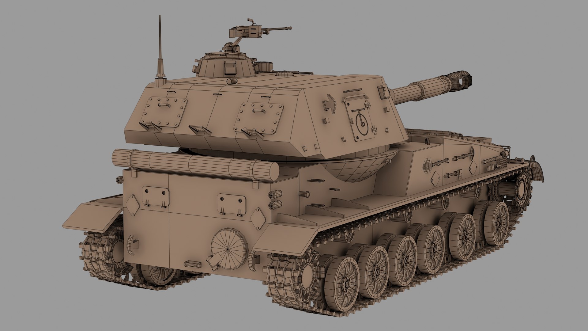 3d Model Of Soviet 2s3 Akatsiya Artillery