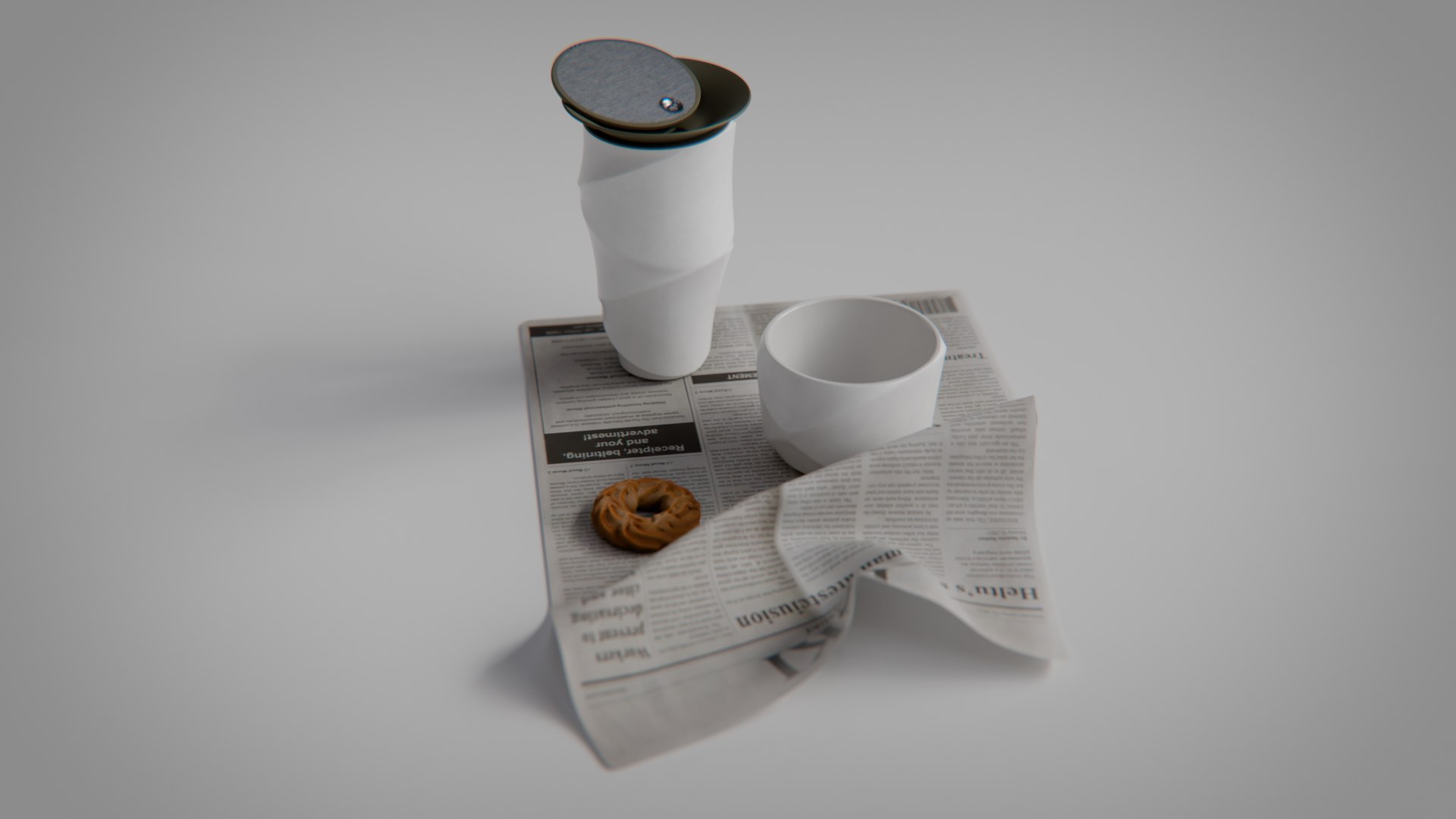 Wave Commuter Mug 3D Model - TurboSquid 2516126
