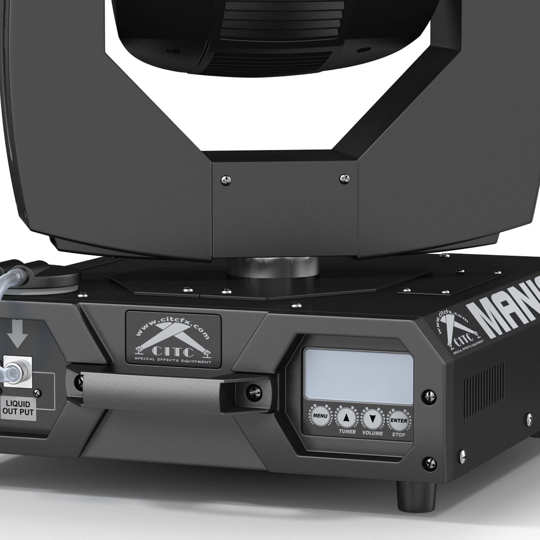 led fog machine citc 3d max