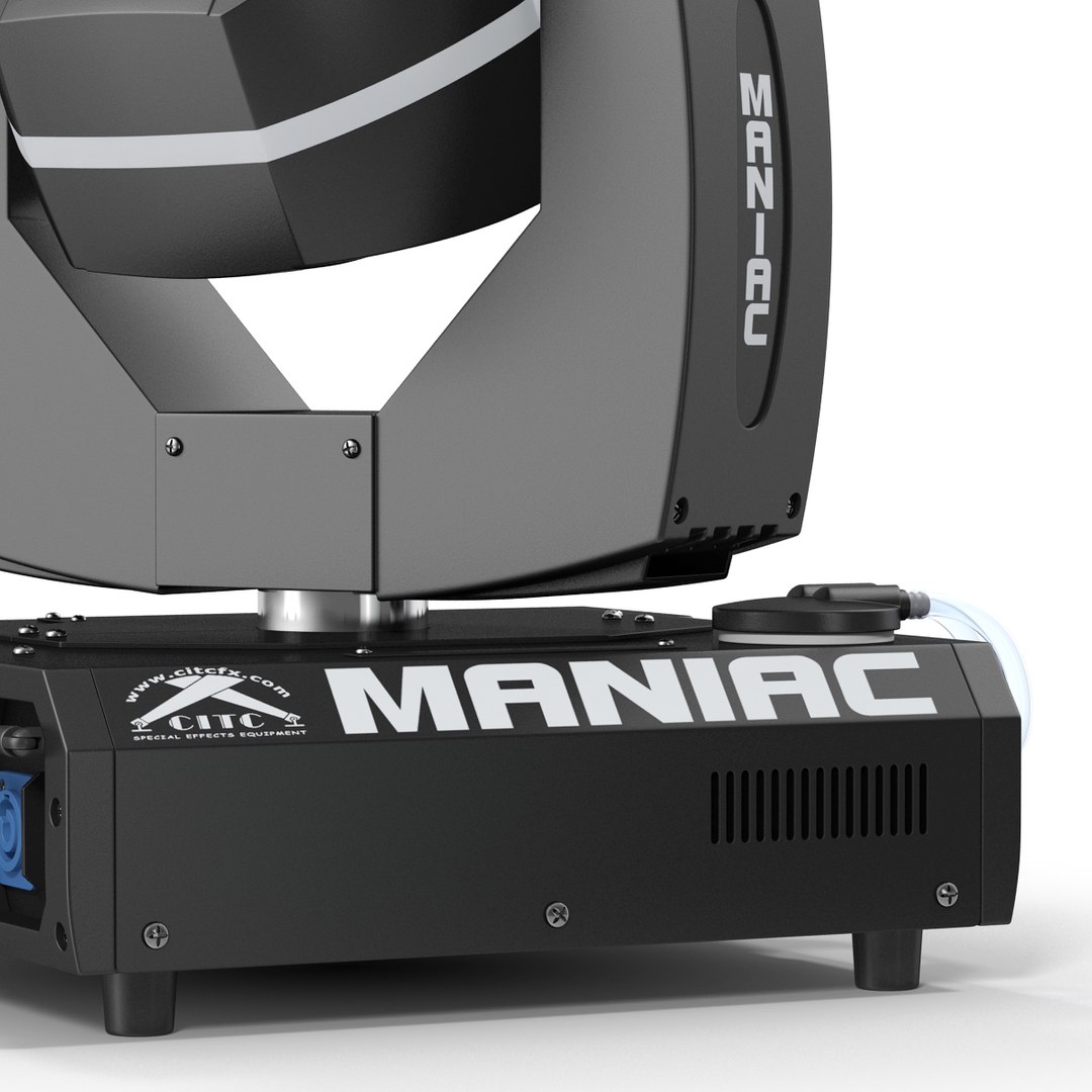 led fog machine citc 3d max
