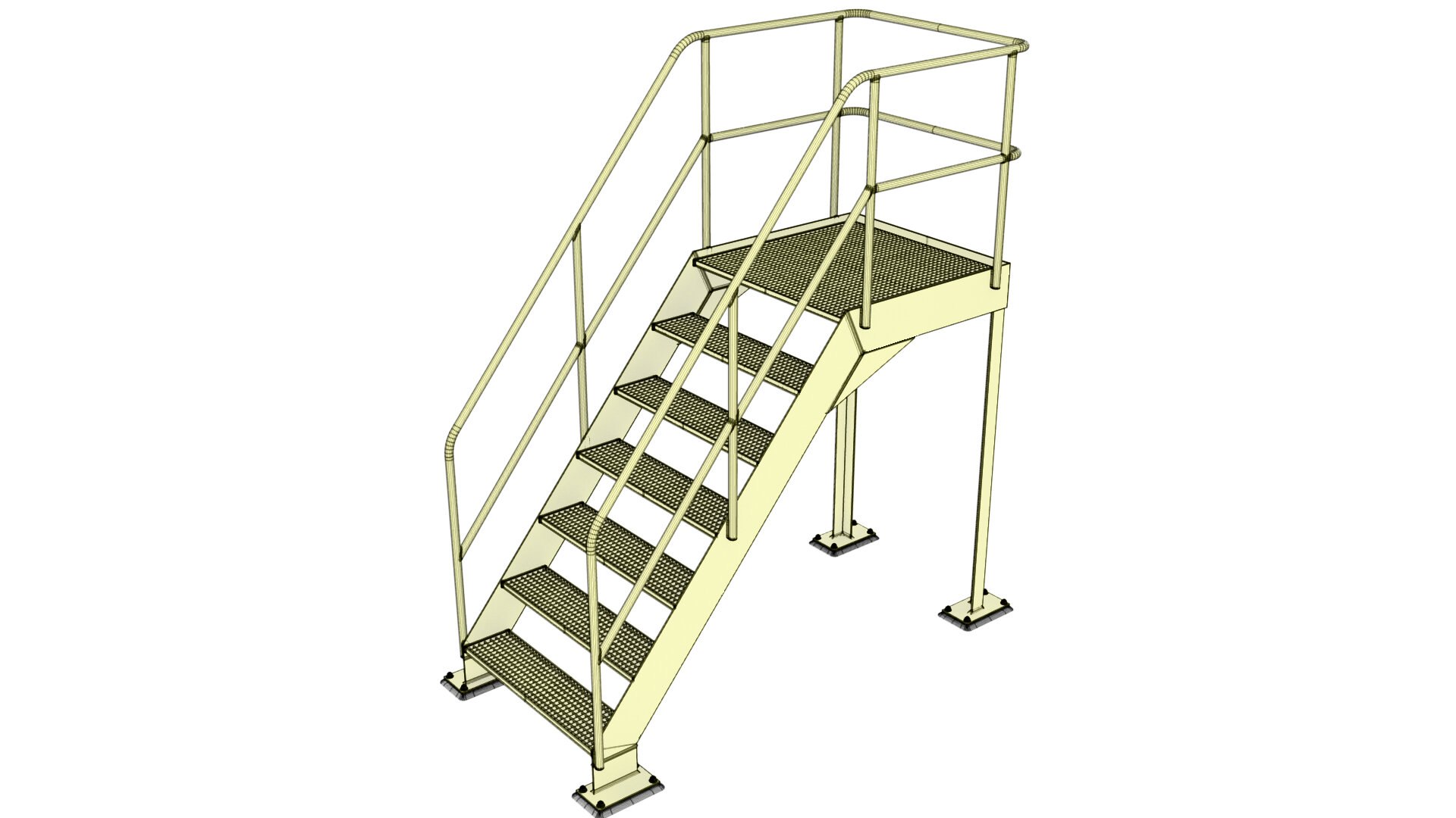 Crossover Platform 11 3D model - TurboSquid 1764587