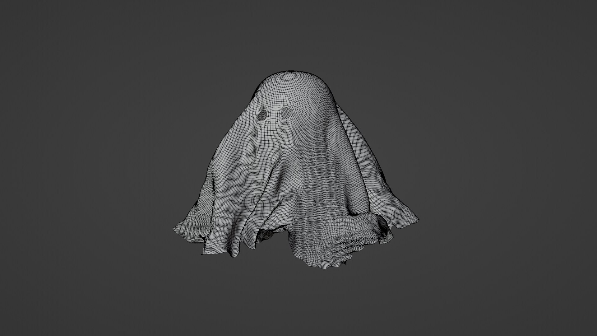Cartoon Ghost Model - TurboSquid 1972483