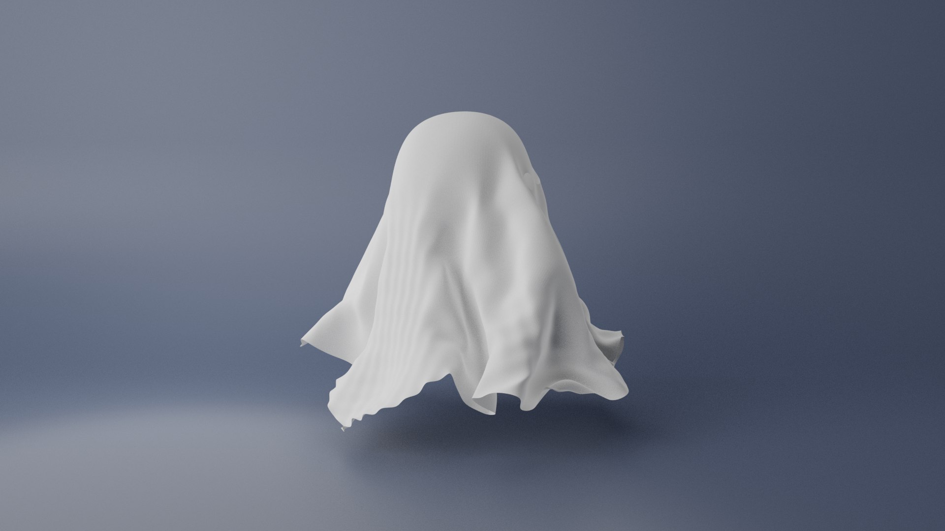 Cartoon Ghost Model - TurboSquid 1972483