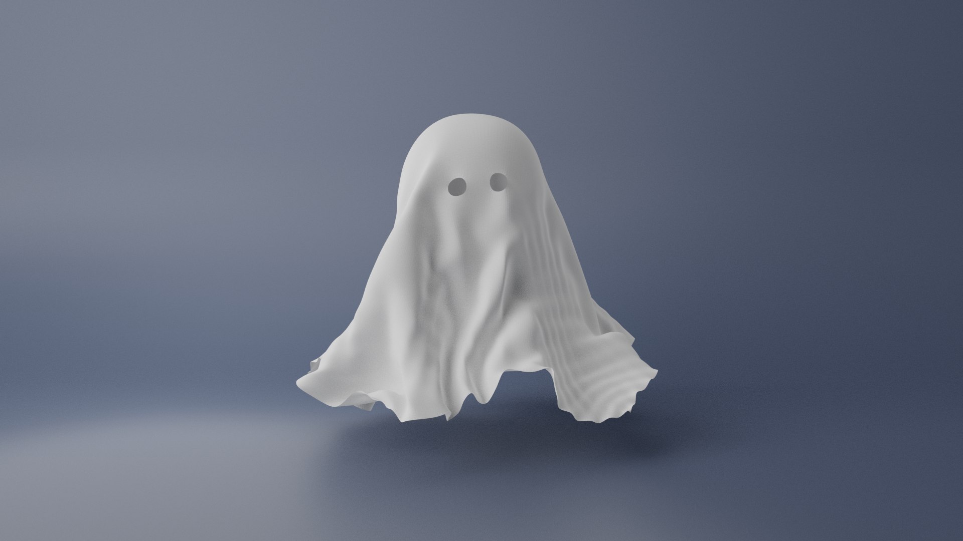 Cartoon Ghost Model - TurboSquid 1972483