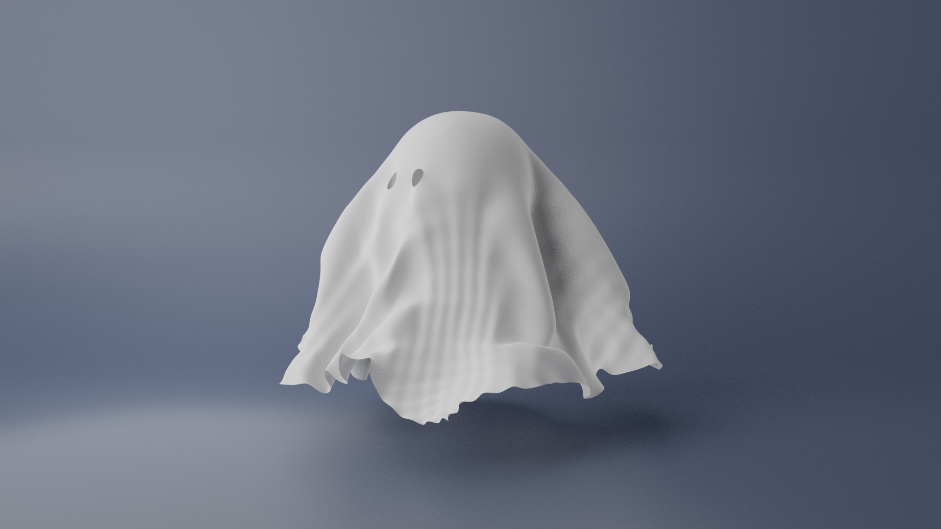 Cartoon Ghost Model - TurboSquid 1972483