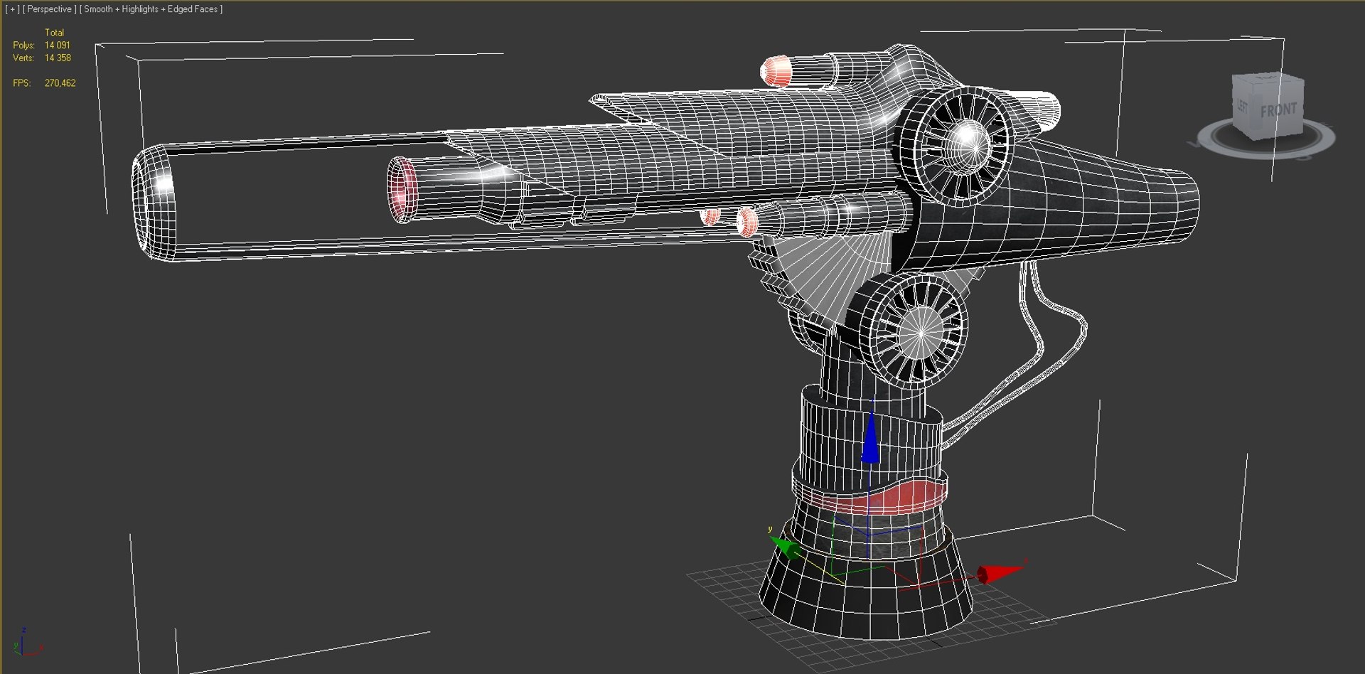 3D Model Nod Laser Canon C - TurboSquid 1188735
