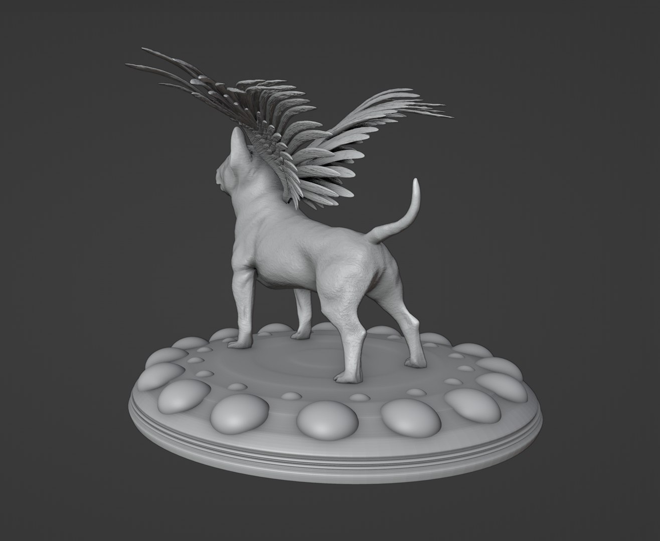 Angel Bull Terrier Model - TurboSquid 2079368