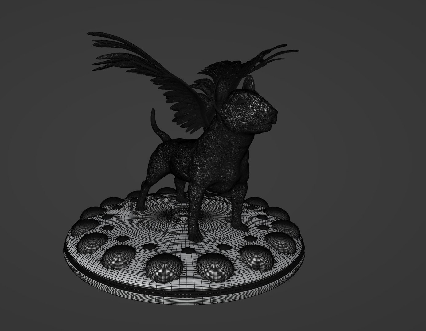 Angel Bull Terrier Model - TurboSquid 2079368