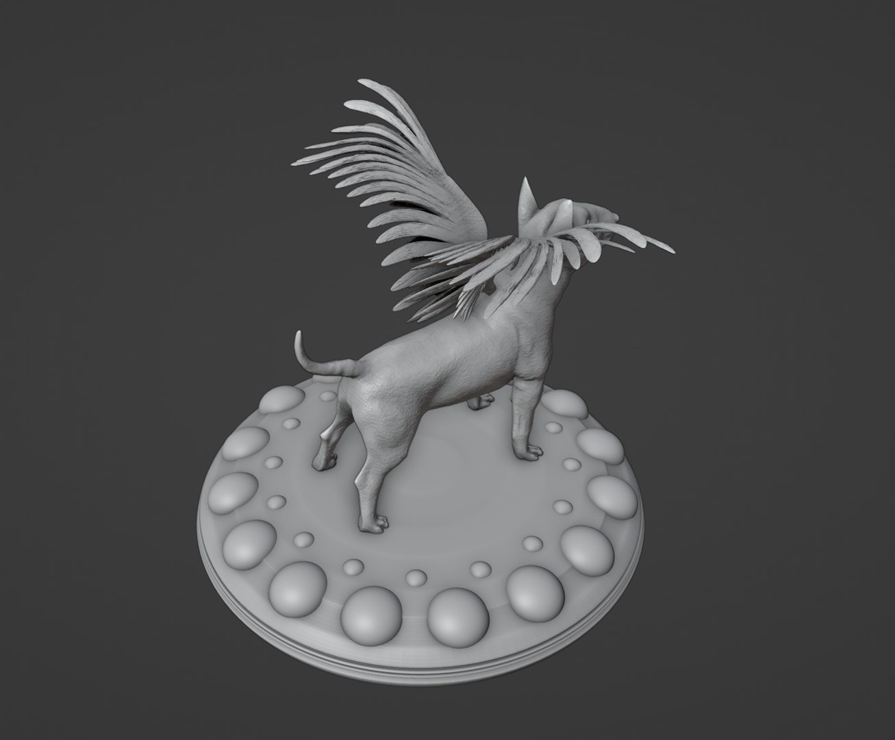 Angel Bull Terrier Model - TurboSquid 2079368